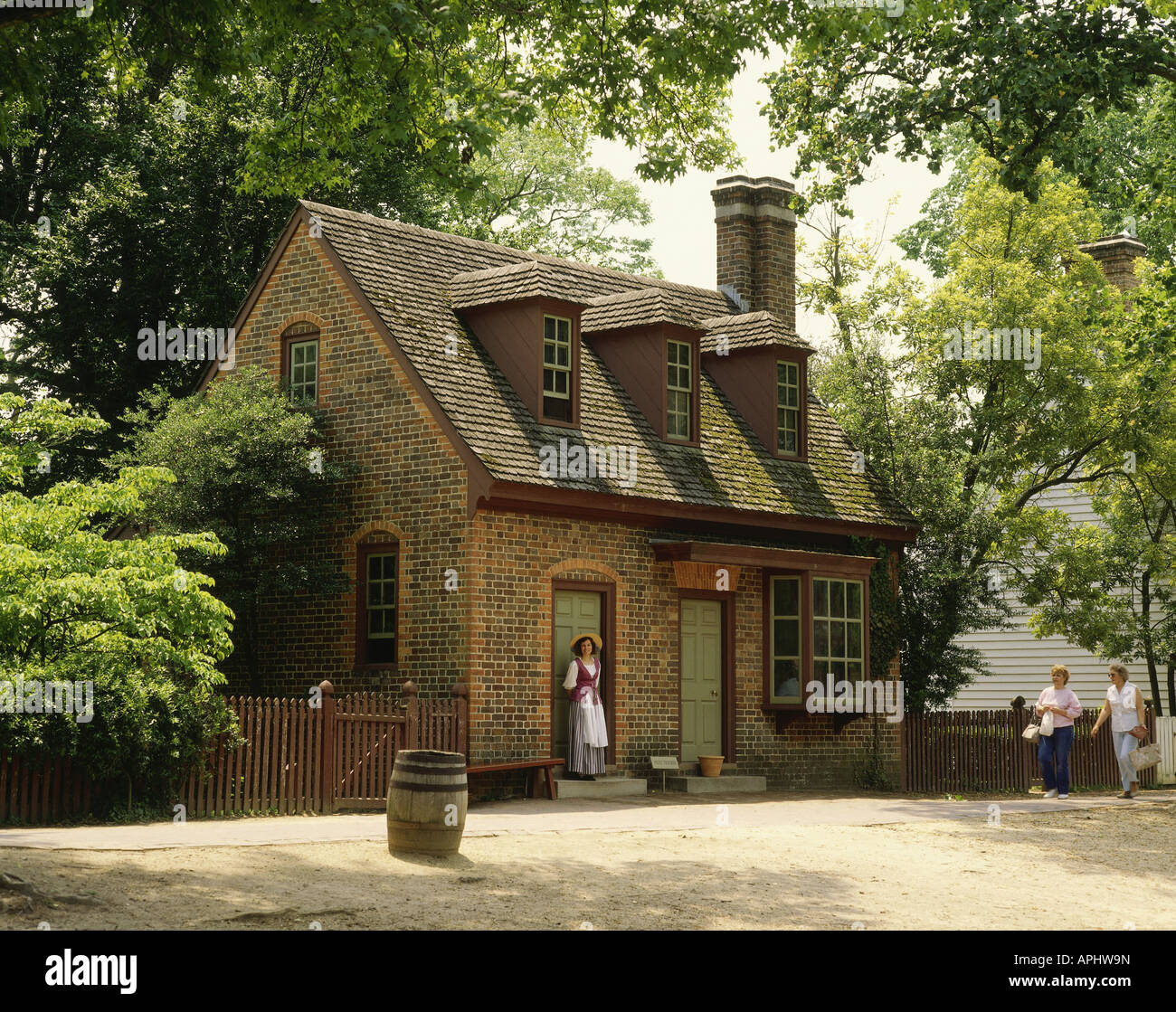 geography / travel, USA, Virginia, Colonial Williamsburg, replica ...