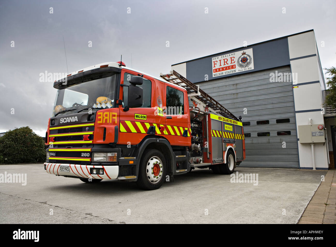 Fire engine truck new zealand hi-res stock photography and images - Alamy