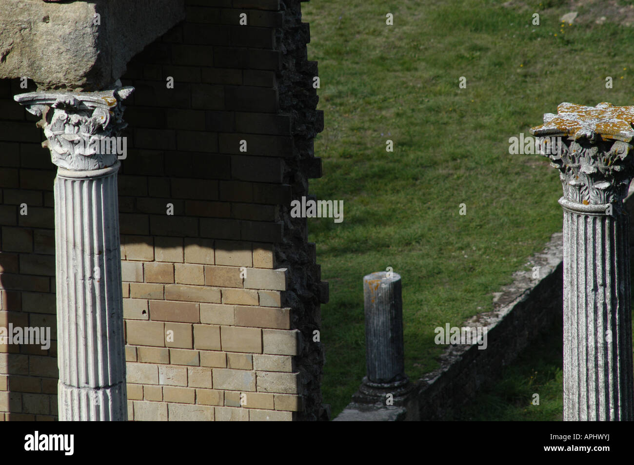 Volterra Roman Theatre Stock Photo - Alamy