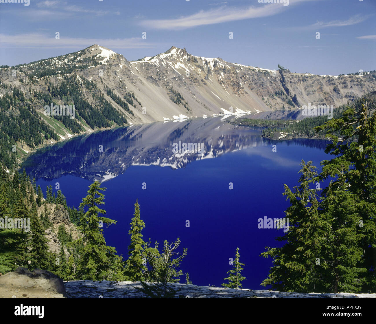 geography / travel, USA, Oregon, Crater Lake National Park, landscape ...