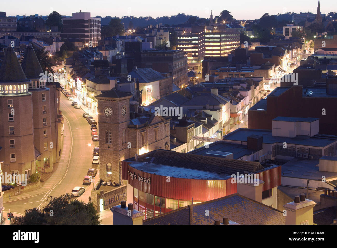 Street torquay town centre torquay hi-res stock photography and images ...