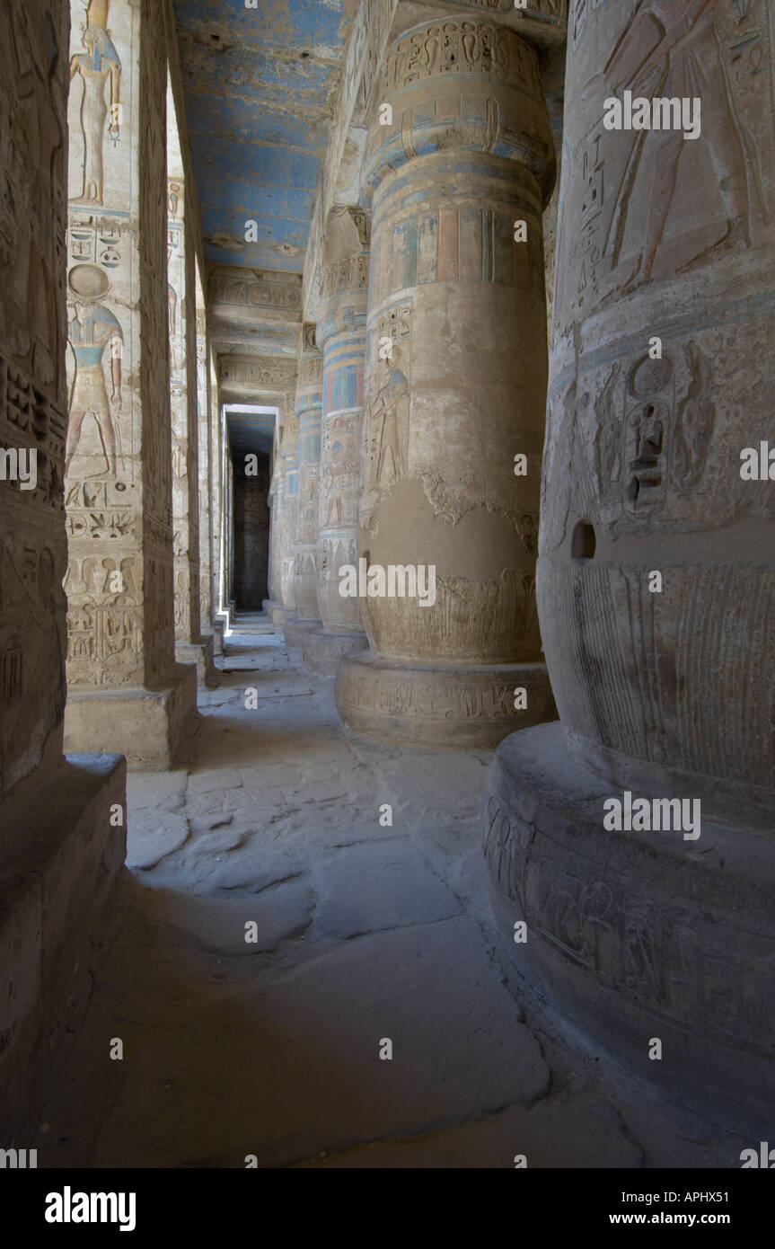 Temple of Rameses III, Medinet Habu, Luxor, Egypt Stock Photo - Alamy