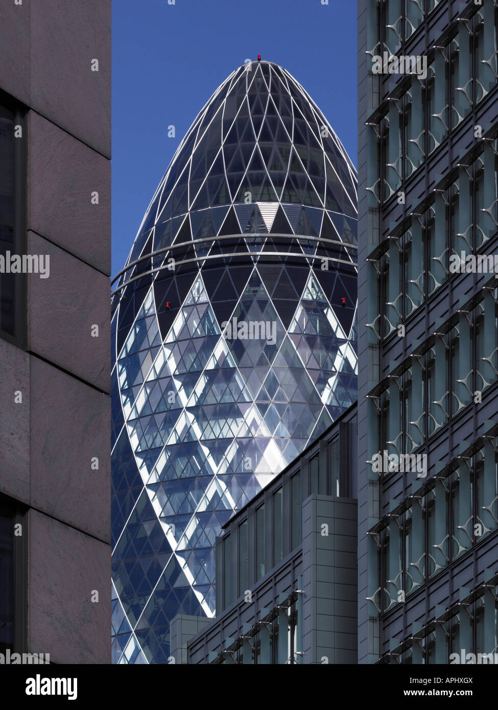 Swiss Re Building, St Mary Axe, London Stock Photo - Alamy