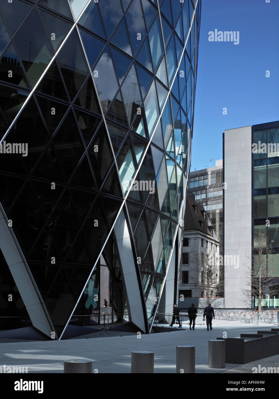 Swiss Re Building, St Mary Axe, London Stock Photo - Alamy