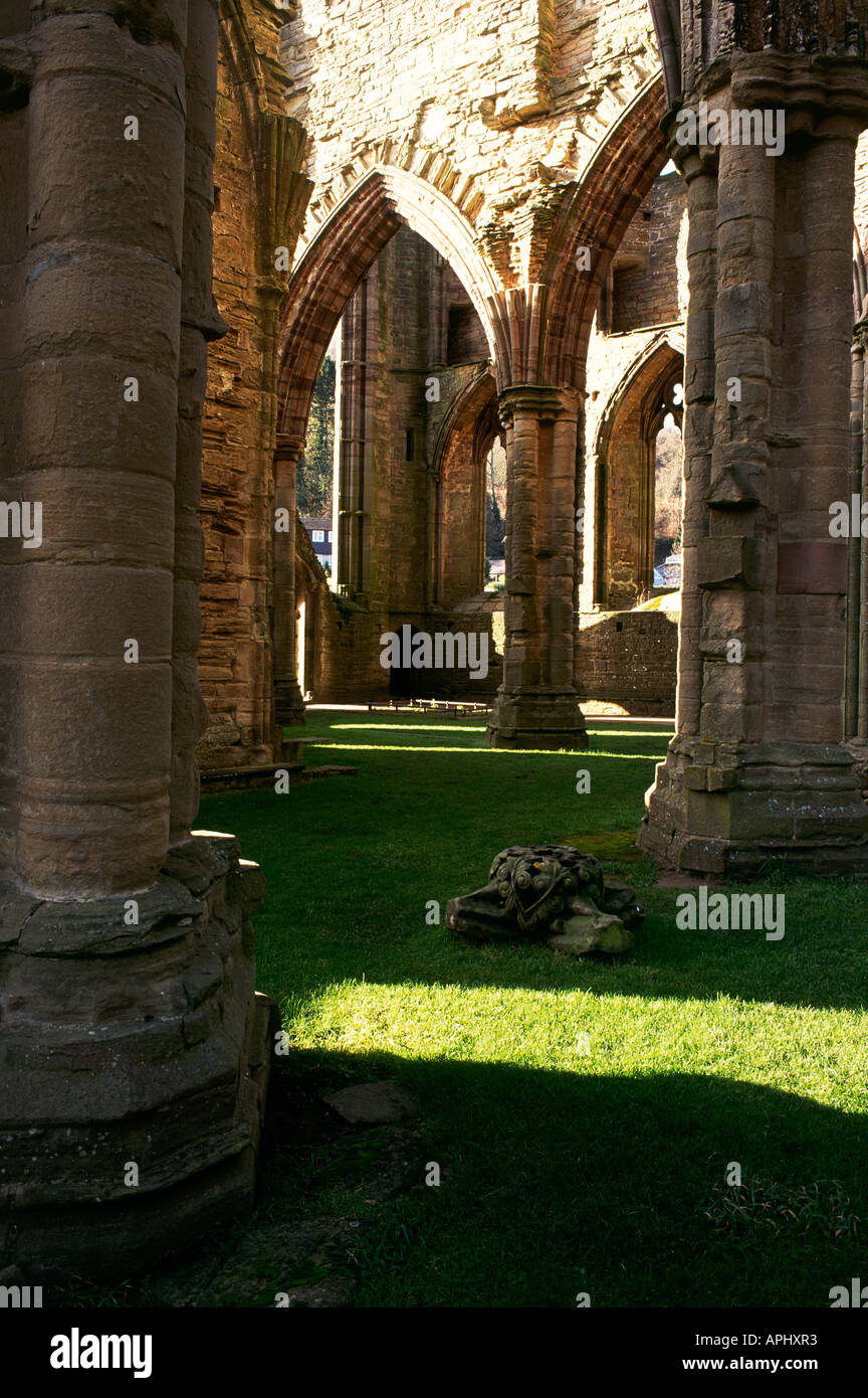 Interior Of Tintern Abbey High Resolution Stock Photography and Images ...