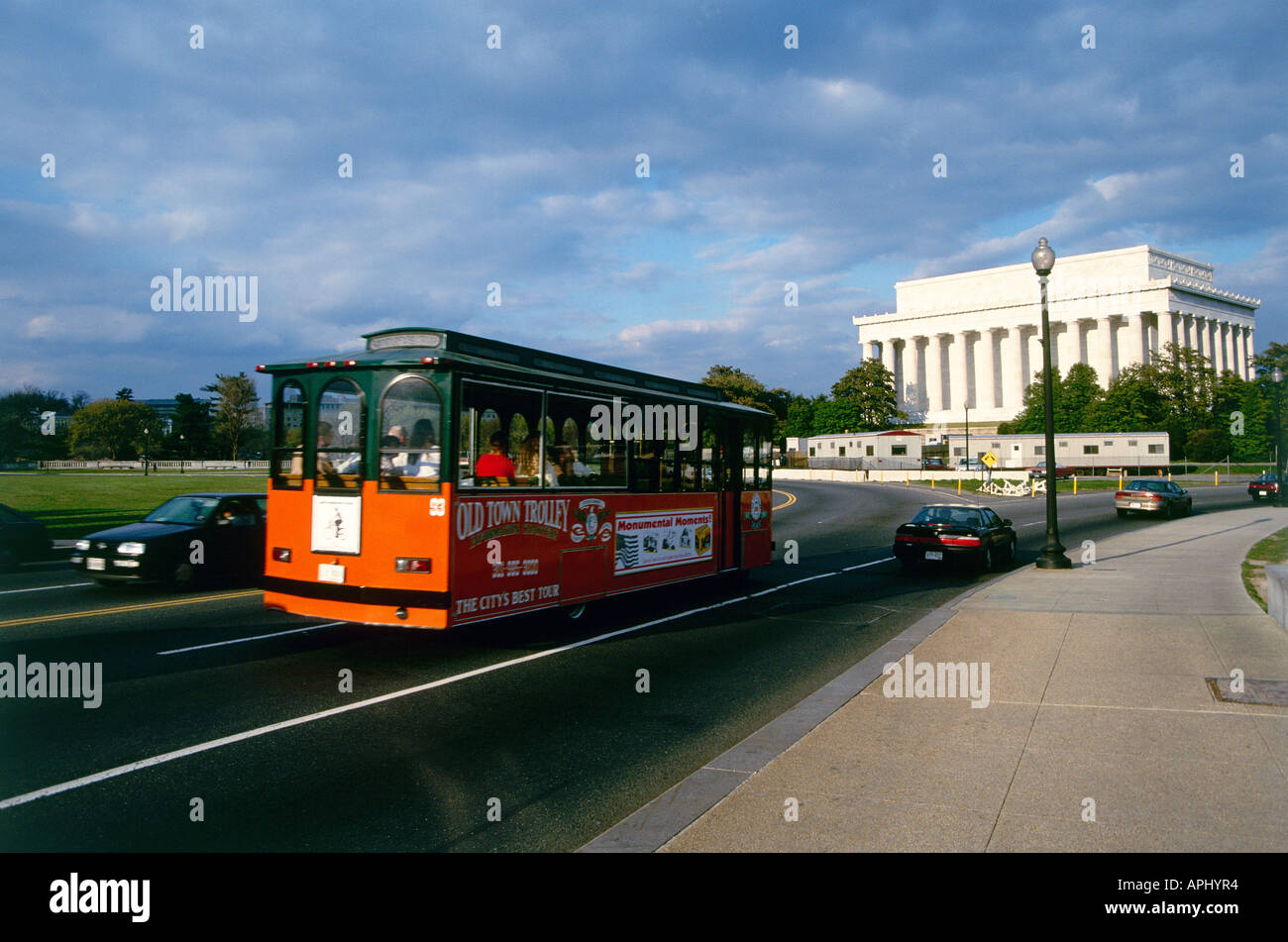 Washington dc old town trolley hi-res stock photography and images - Alamy