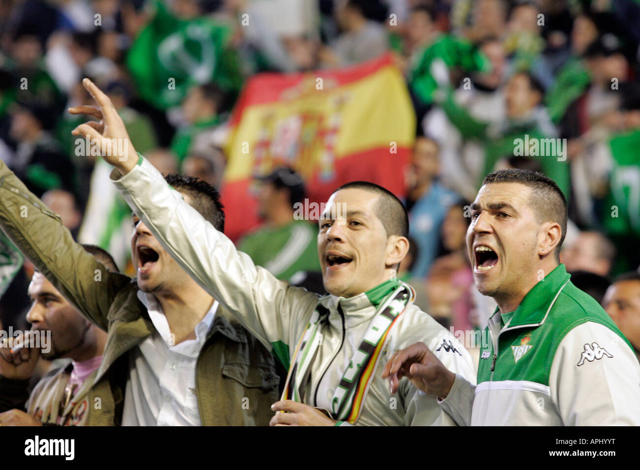 Real betis flag hi-res stock photography and images - Alamy