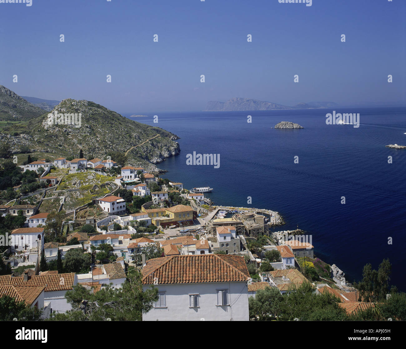 geography / travel, Greece, island Hydra, landscapes, coast, coastline ...