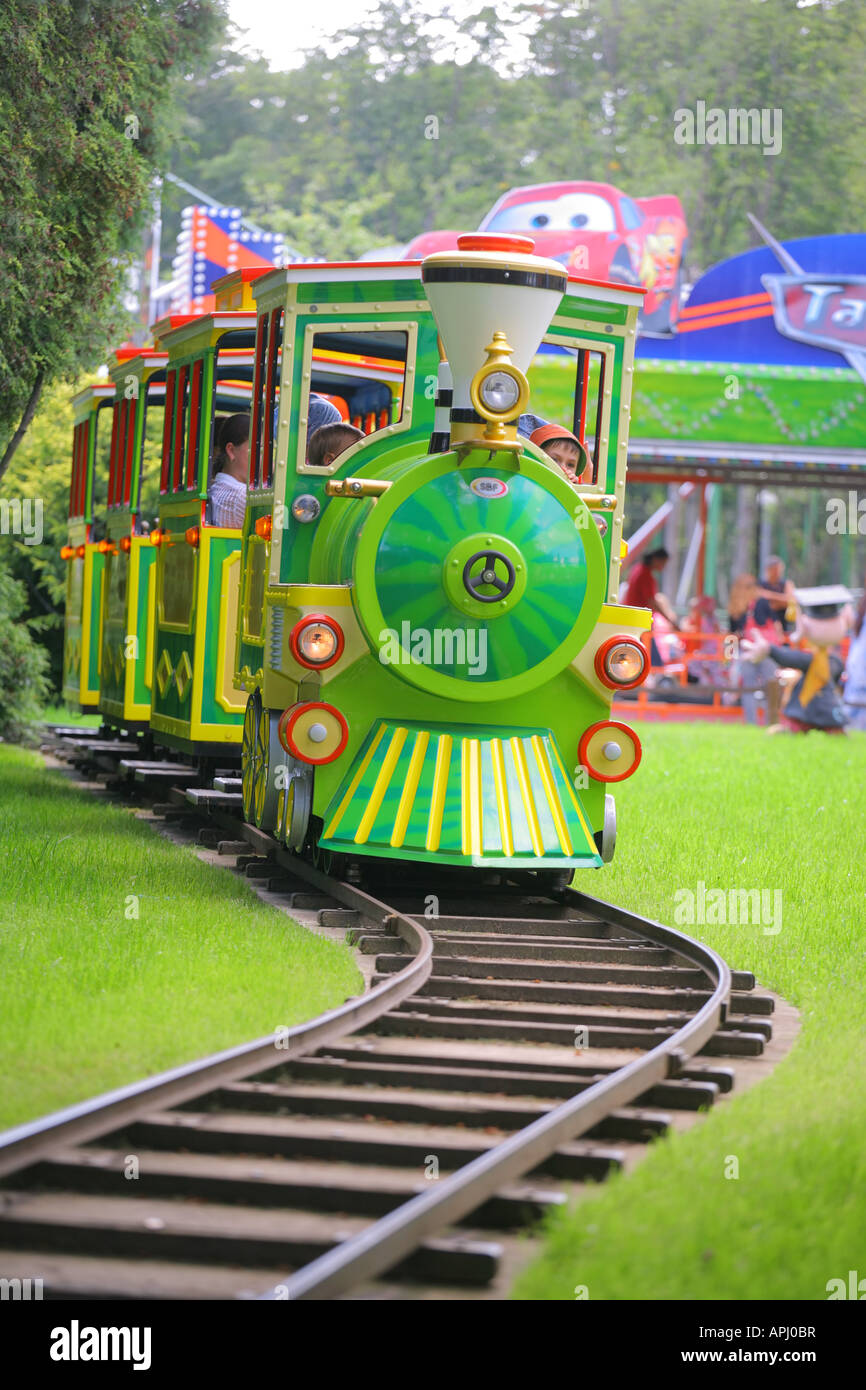 Merry go round train hi-res stock photography and images - Alamy