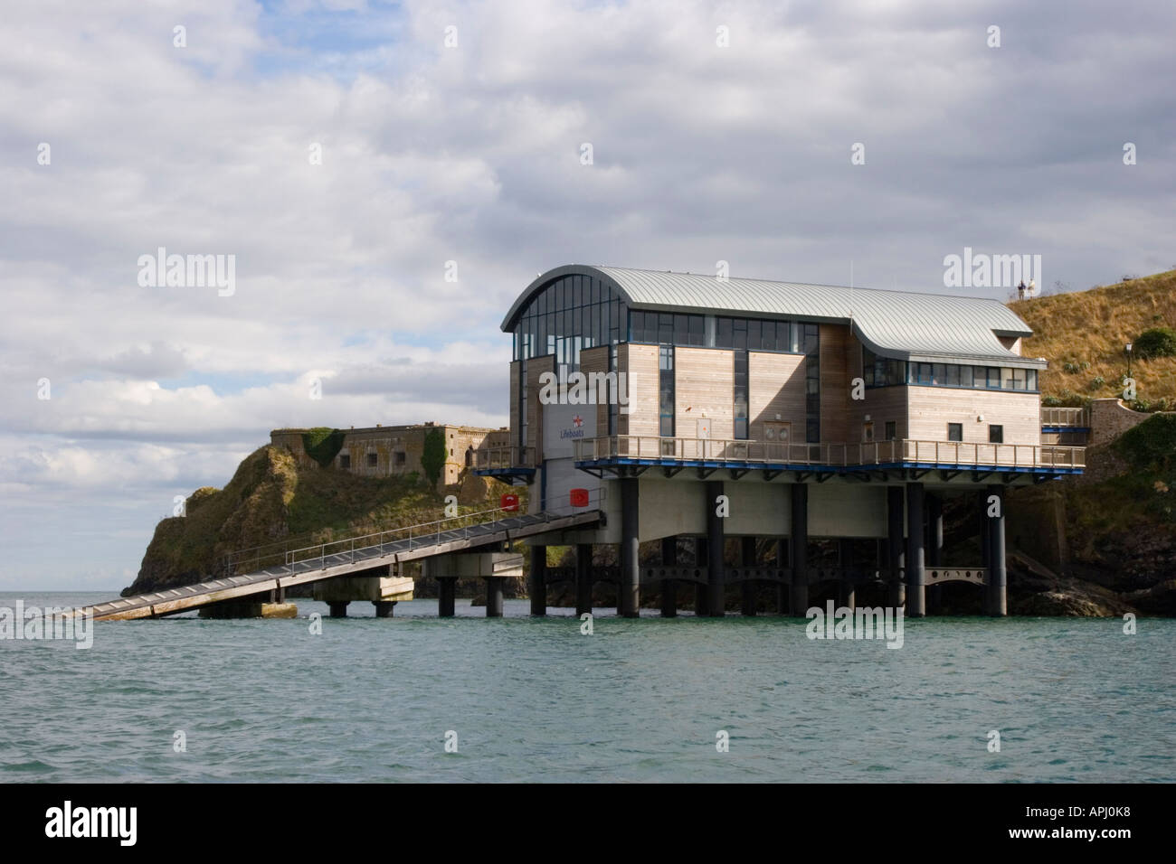 Tenby lifeboat station Stock Photo - Alamy