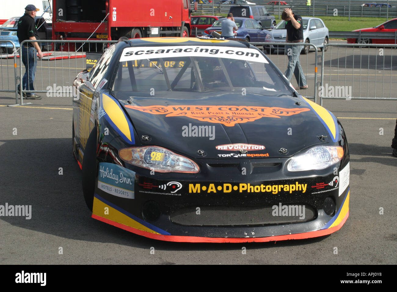 Nascar front car hi-res stock photography and images - Alamy