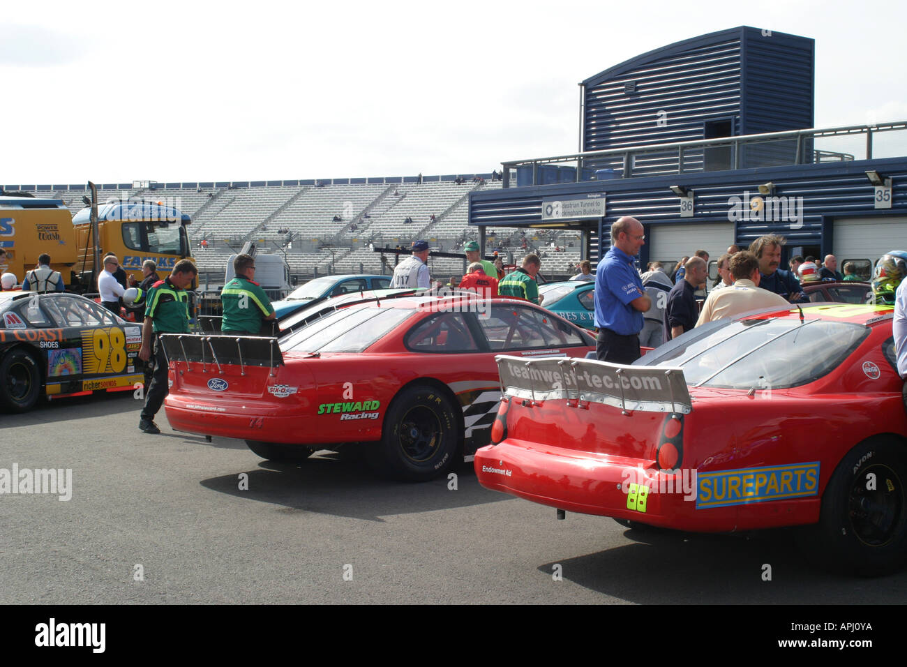 Rear of pits hi-res stock photography and images - Alamy