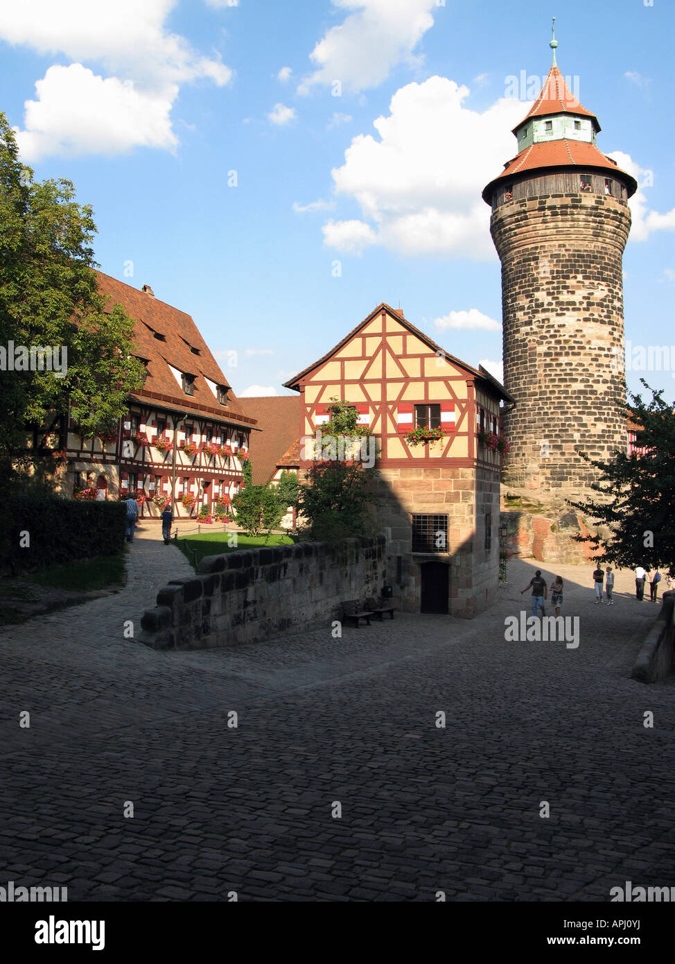 Nuremberg emperors castle hi-res stock photography and images - Alamy