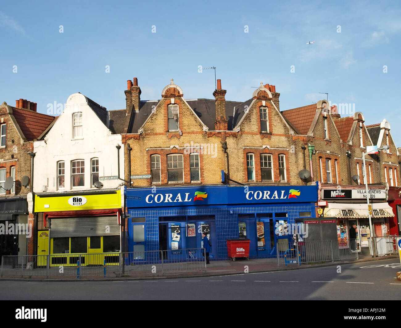 Parade of shops in Ladywell Lewisham South London Stock Photo - Alamy