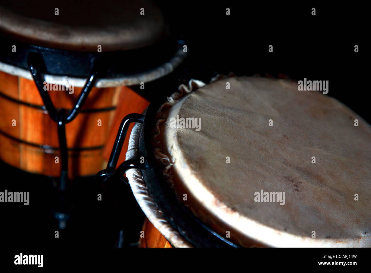 Bongo Drums, Close Up Stock Photo - Alamy