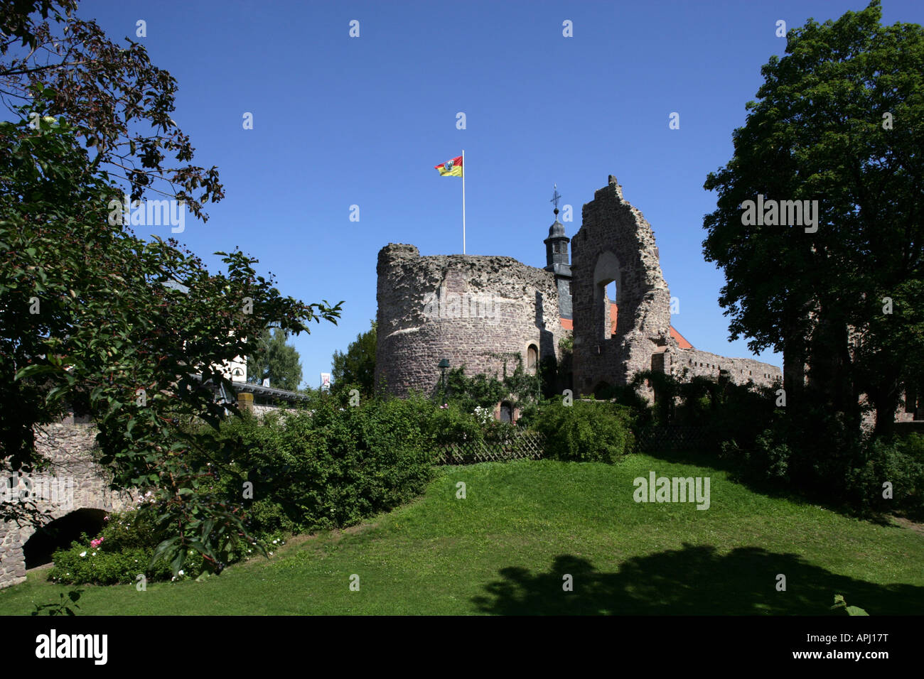 geography/travel, Germany, Hesse, Dreieich, castles, Hayn Castle, built ...