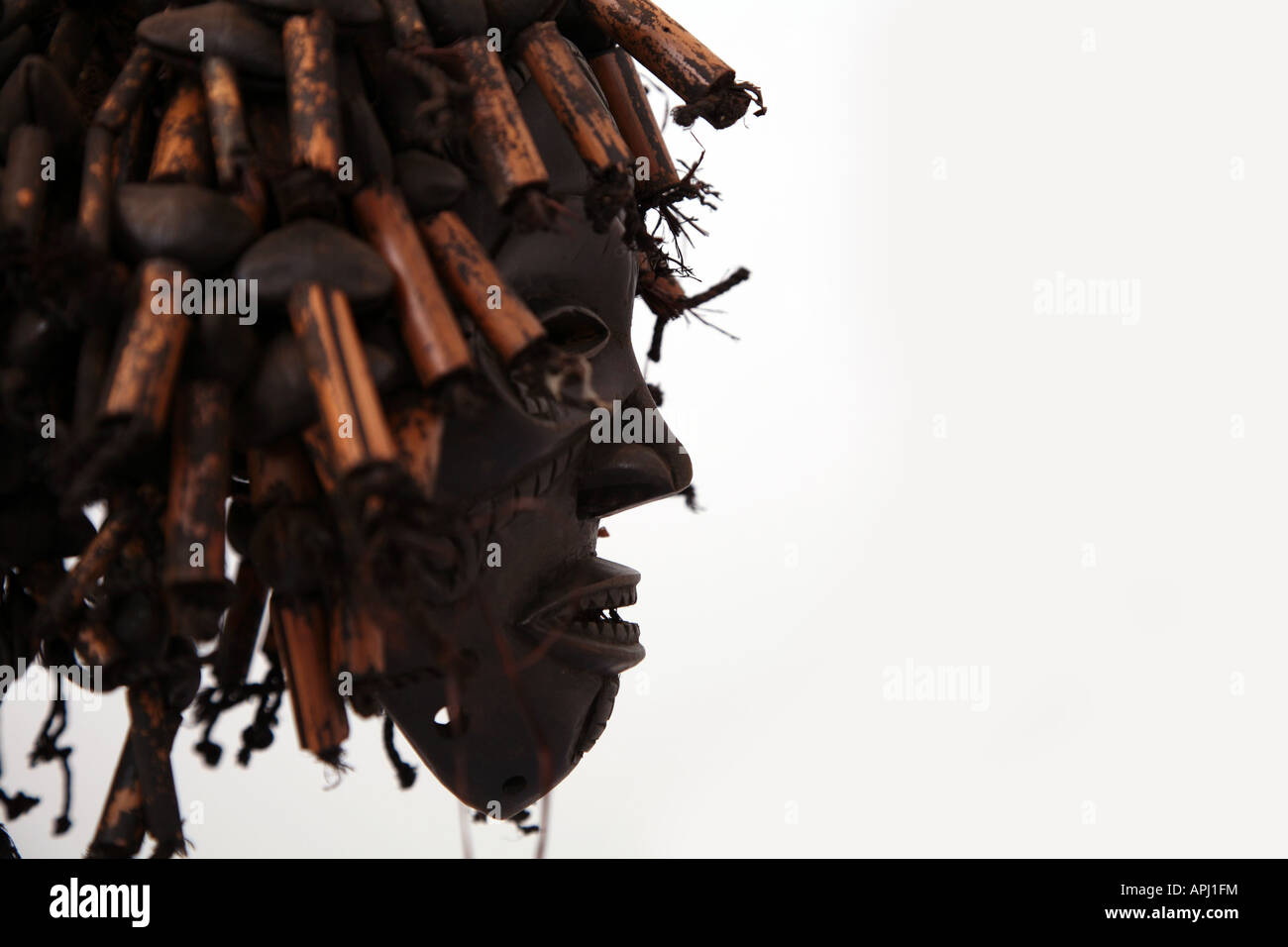 African tribal mask Cut Out Stock Images & Pictures - Alamy