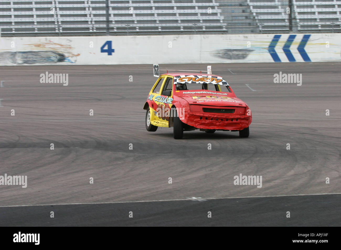 Banger race racing stock car stockcar hi-res stock photography and ...