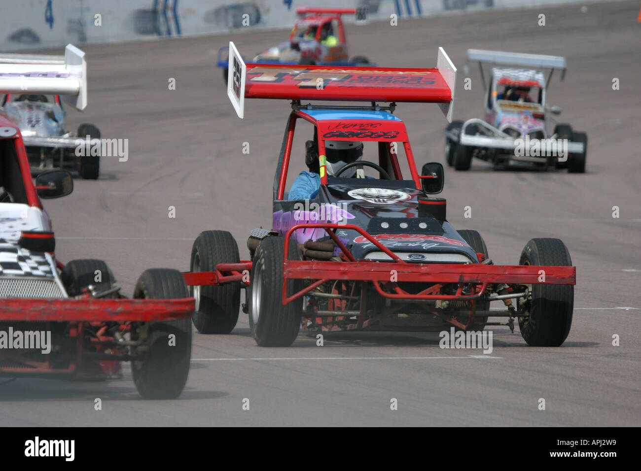 F1 Brisca race cars Stock Photo - Alamy