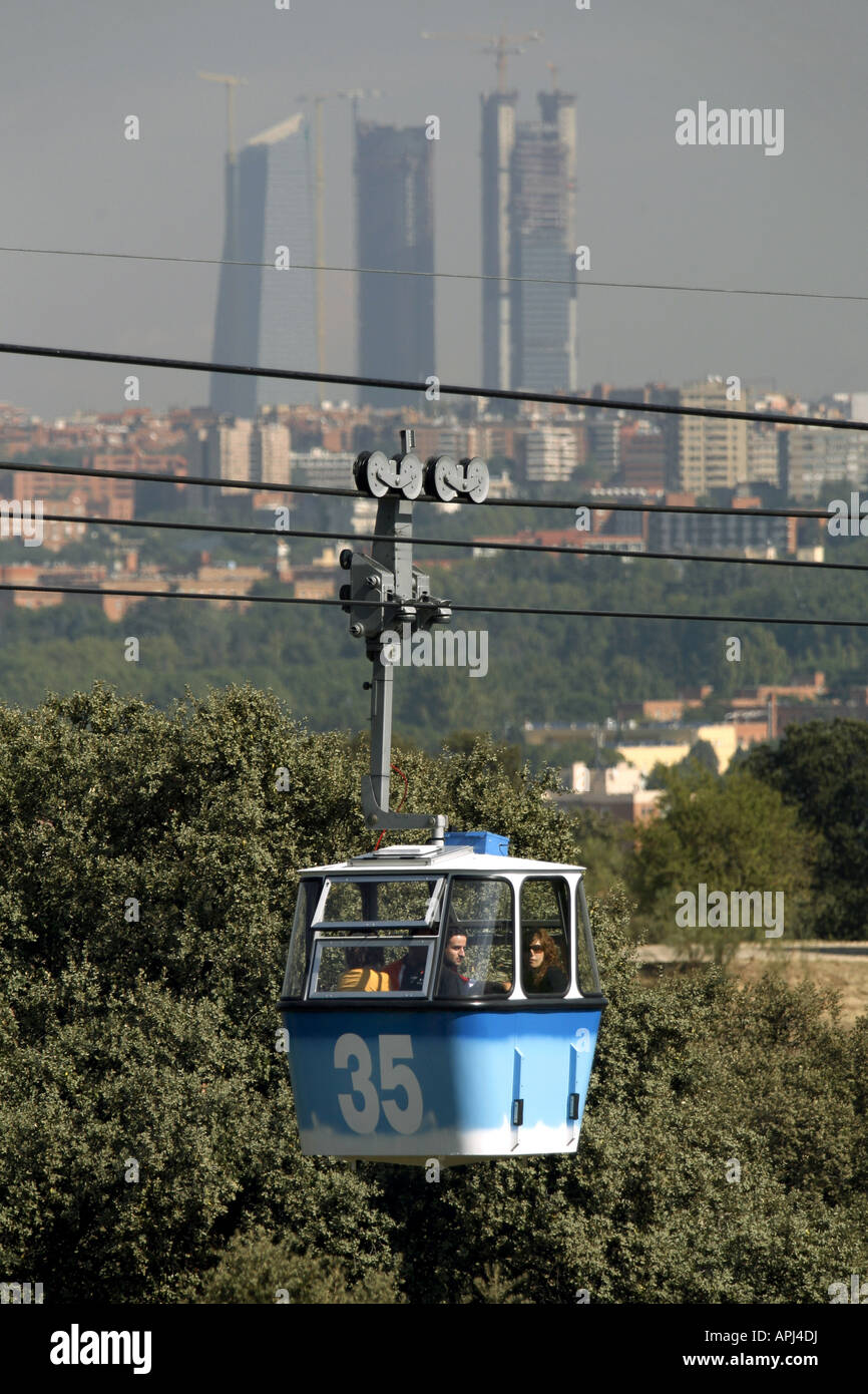 Teleferico cable car madrid hi-res stock photography and images - Alamy