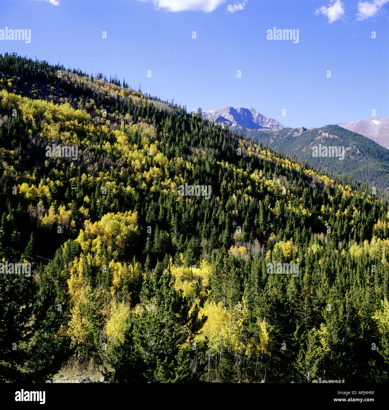 geography / travel, USA, Colorado, Rocky Mountain National Park, autumn ...