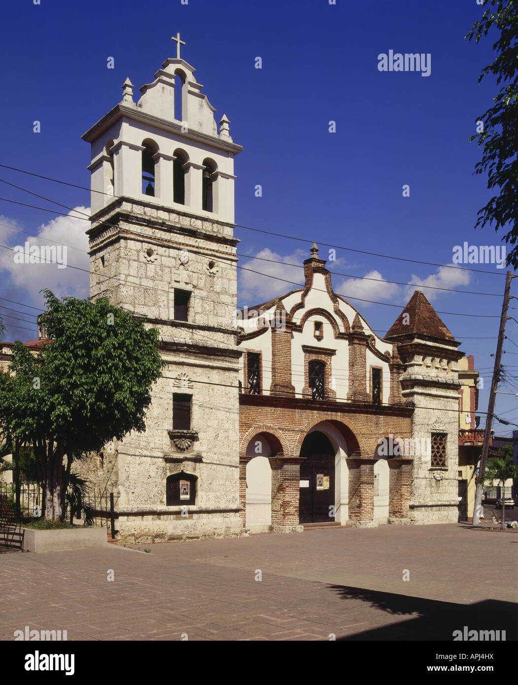 geography / travel, Dominican Republic, Santo Domingo, church Santa ...