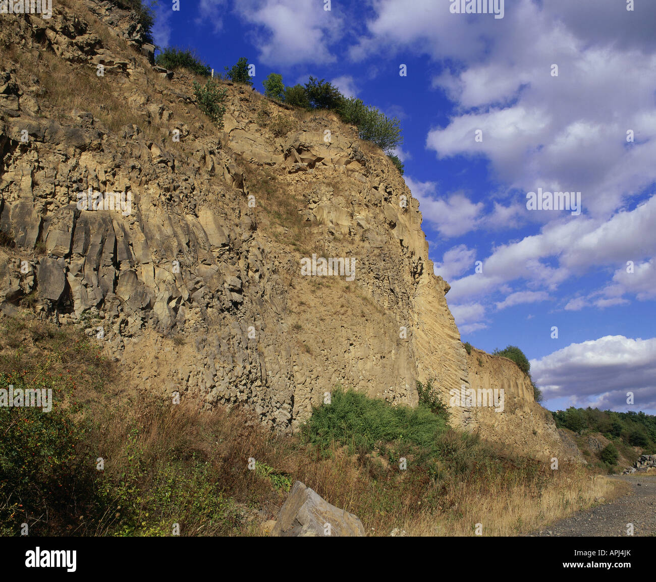 Eifel volcano basalt lava hi-res stock photography and images - Alamy