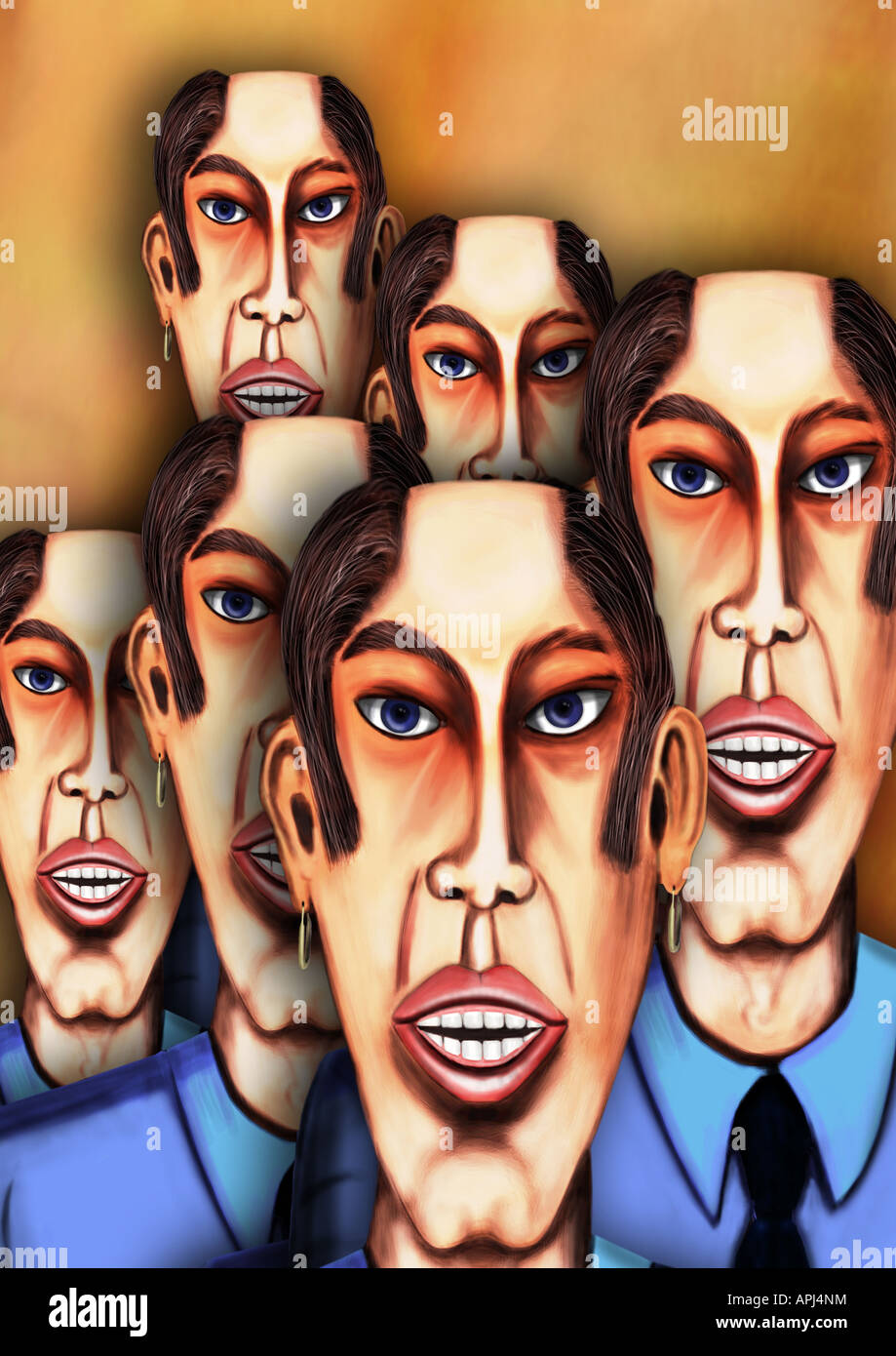 Illustration people man painted cartoon two dimension 2d computer ...