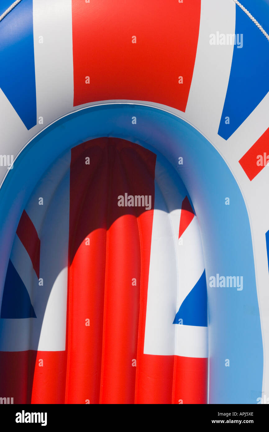 Union jack inflatable hi-res stock photography and images - Alamy