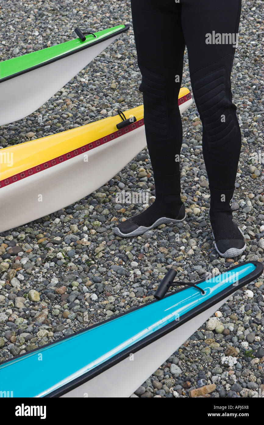 Legs in kayak hi-res stock photography and images - Alamy