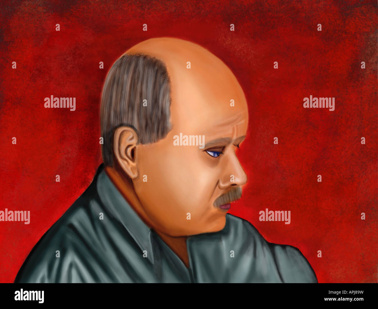 Illustration people man painted cartoon two dimension 2d computer ...