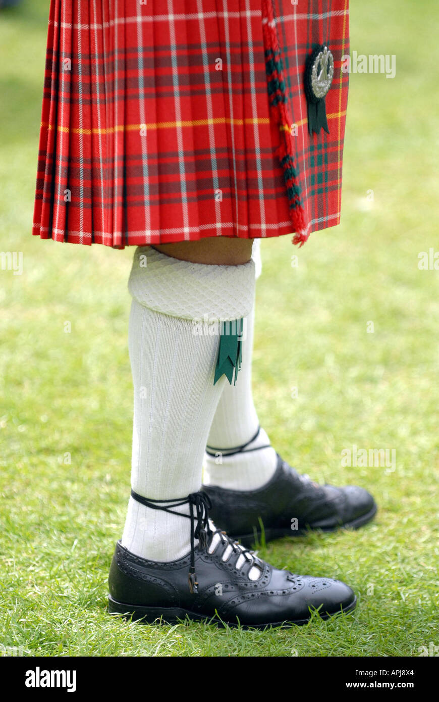 Legs and kilt hi-res stock photography and images - Alamy