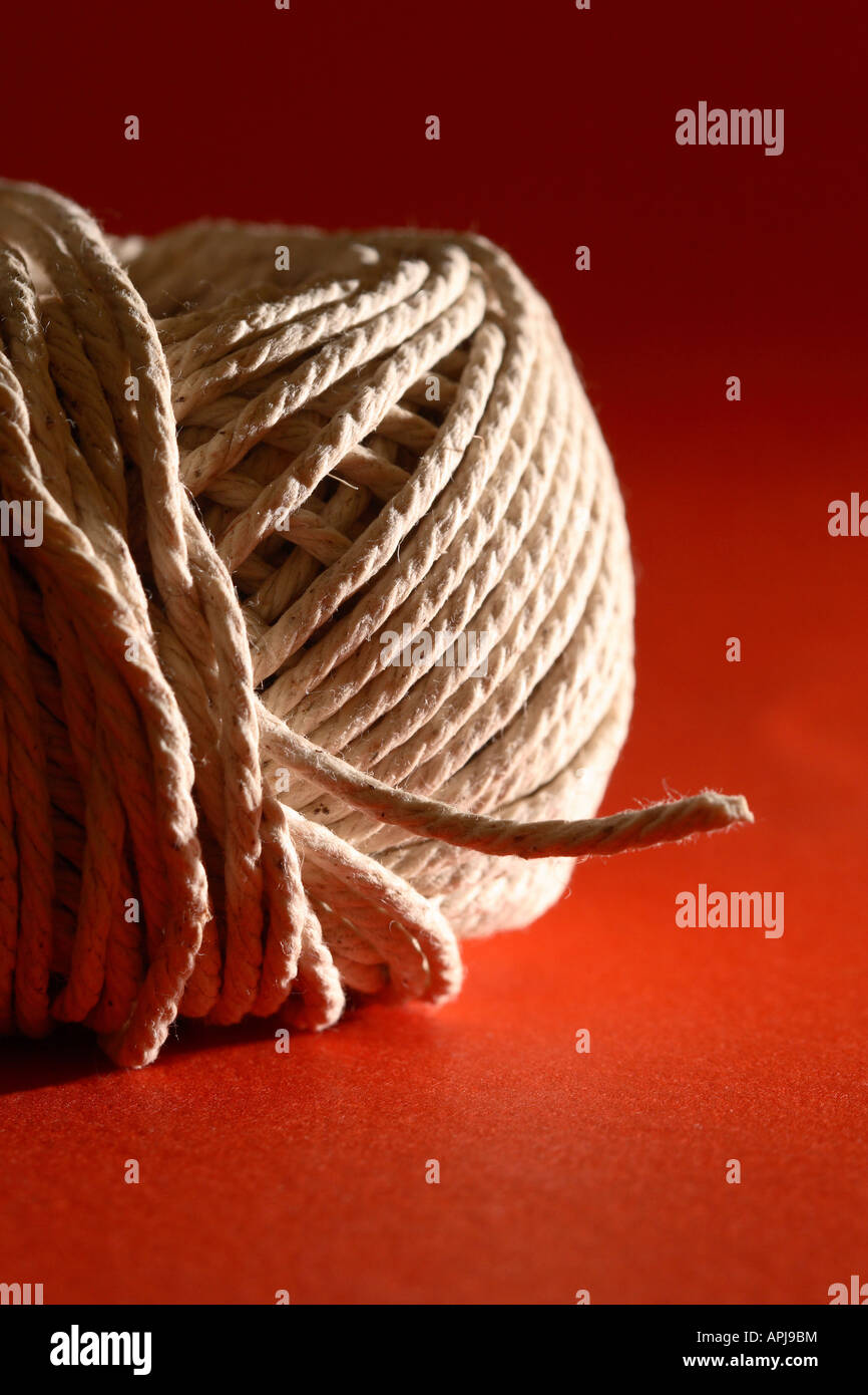 Ball of string Stock Photo - Alamy