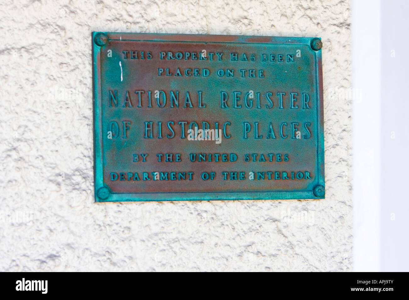 National Register of Historic Places Sign Stock Photo - Alamy