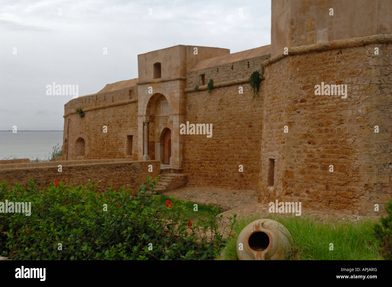 An Ottoman fort at Ghar el Melh Stock Photo - Alamy