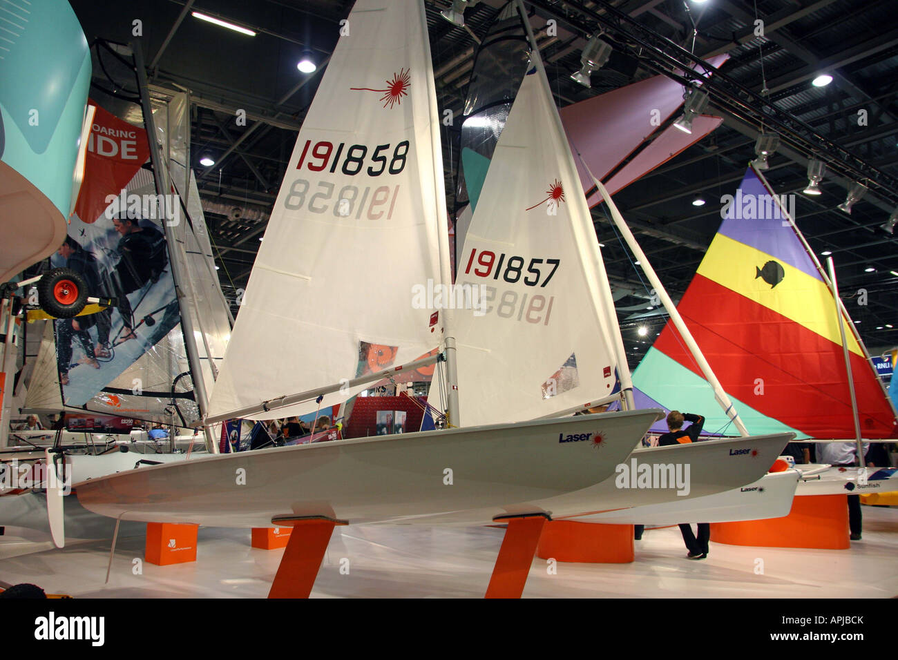 Laser dinghy hi-res stock photography and images - Alamy