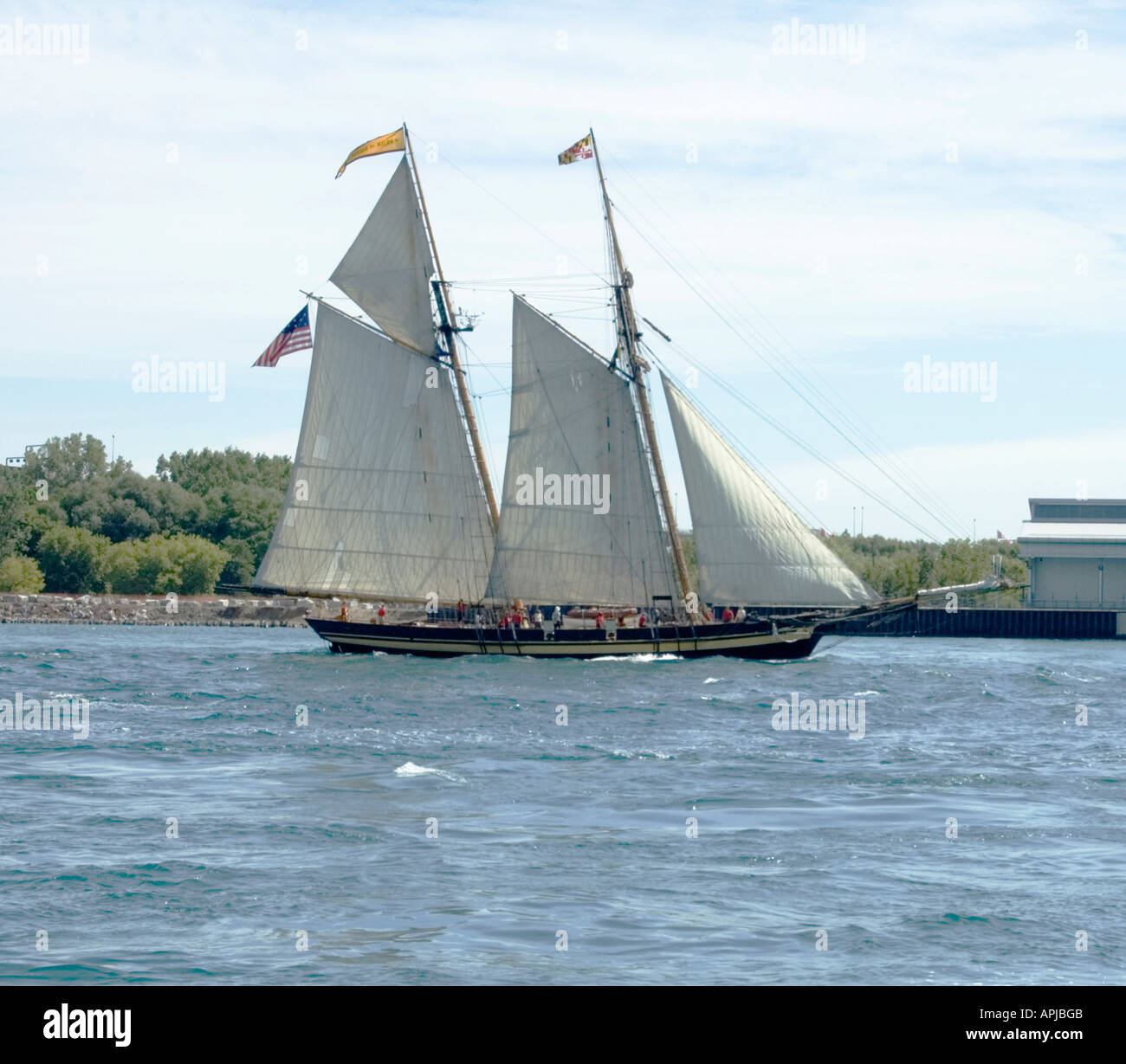 Tall-ship at Port Huron MI USA Stock Photo - Alamy