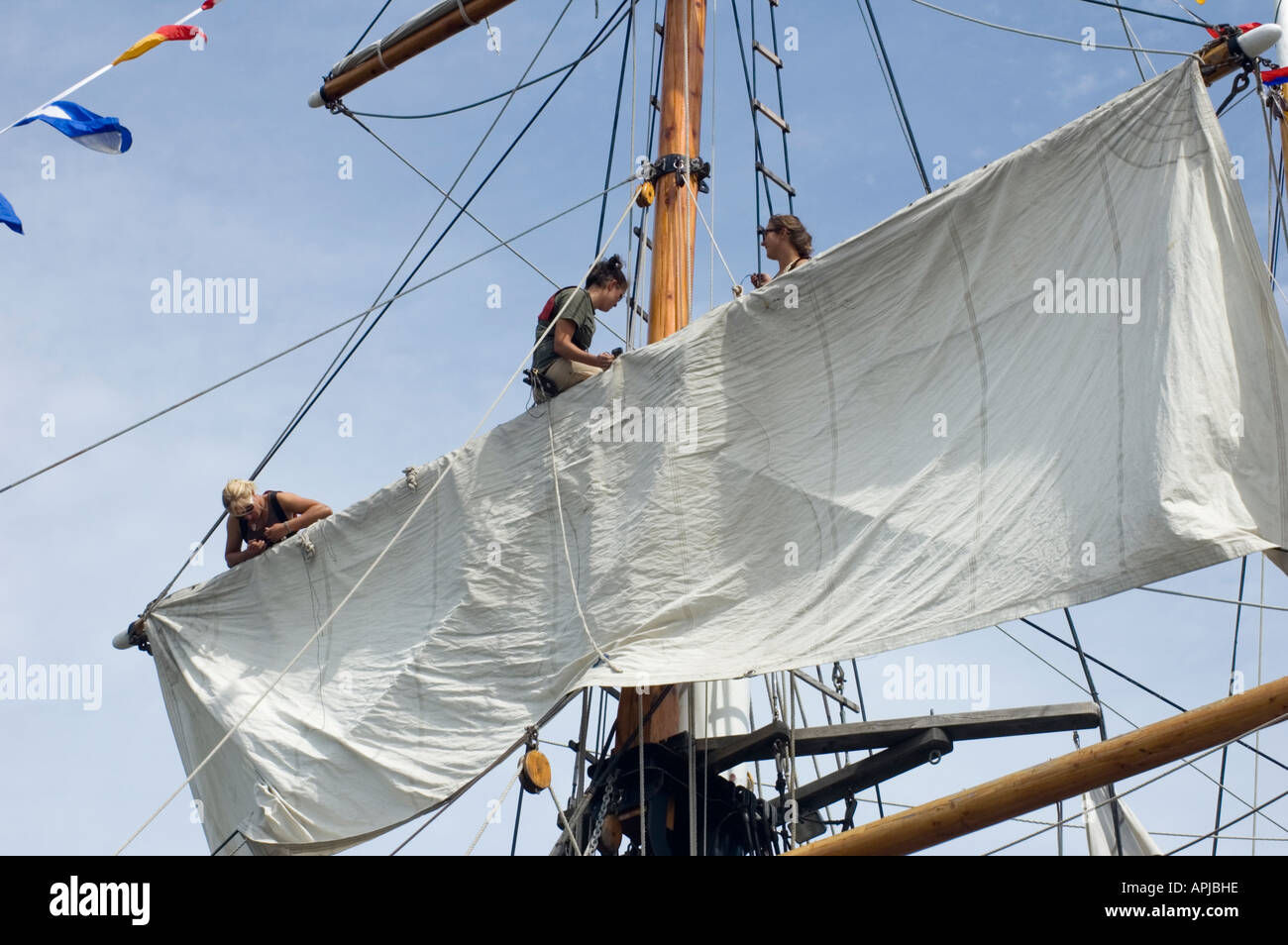 Tallship at Port Huron MI USA Stock Photo - Alamy