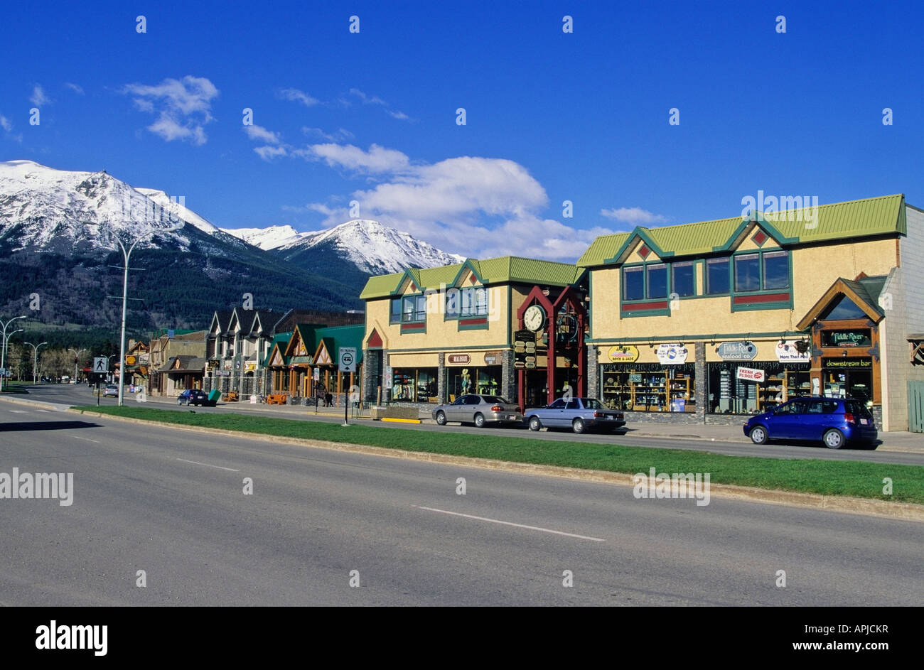 Downtown jasper town hi-res stock photography and images - Alamy