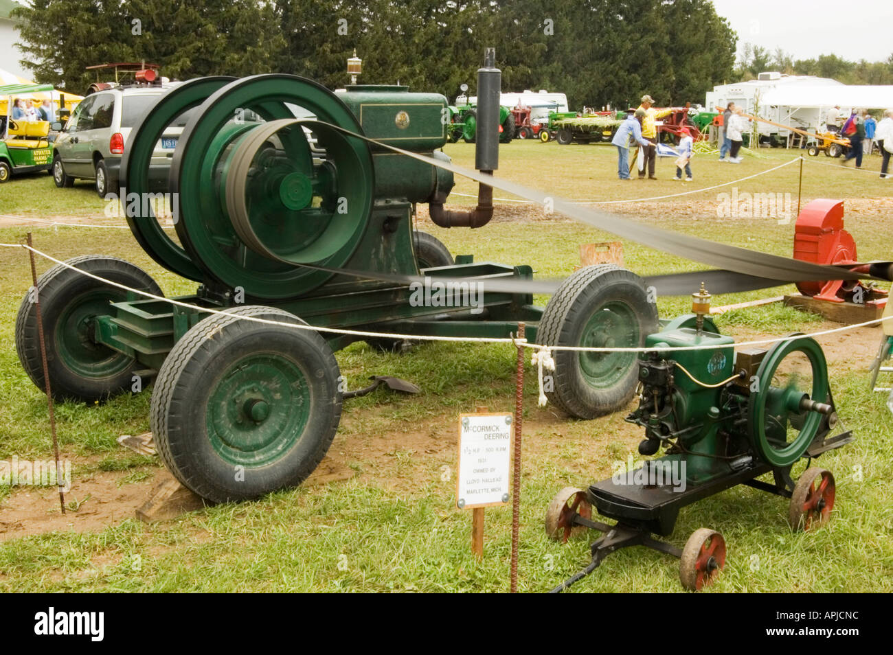 Belt driven machinery hi-res stock photography and images - Alamy