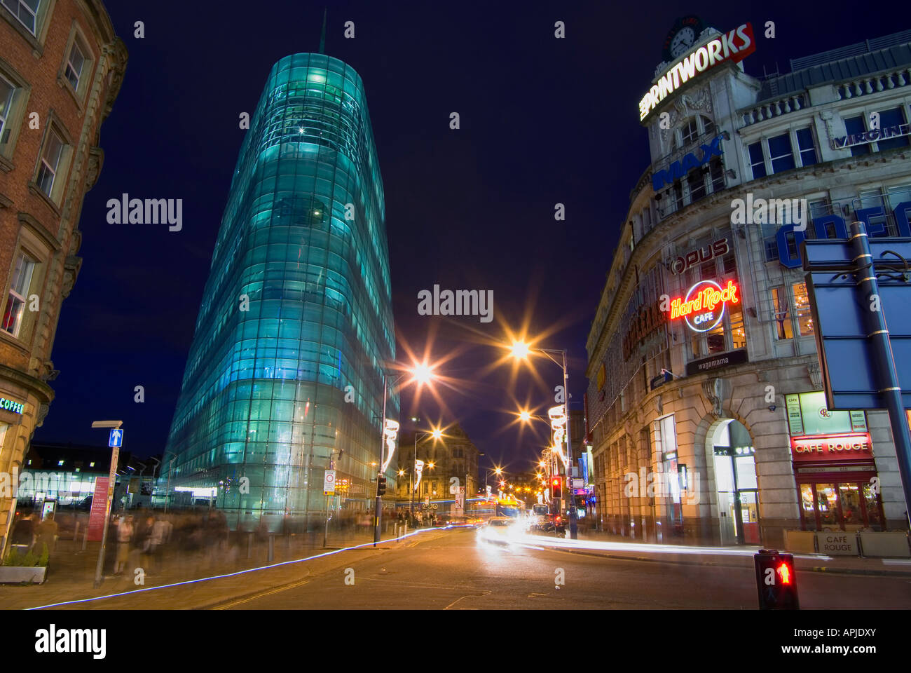 Urbis manchester night hi-res stock photography and images - Alamy