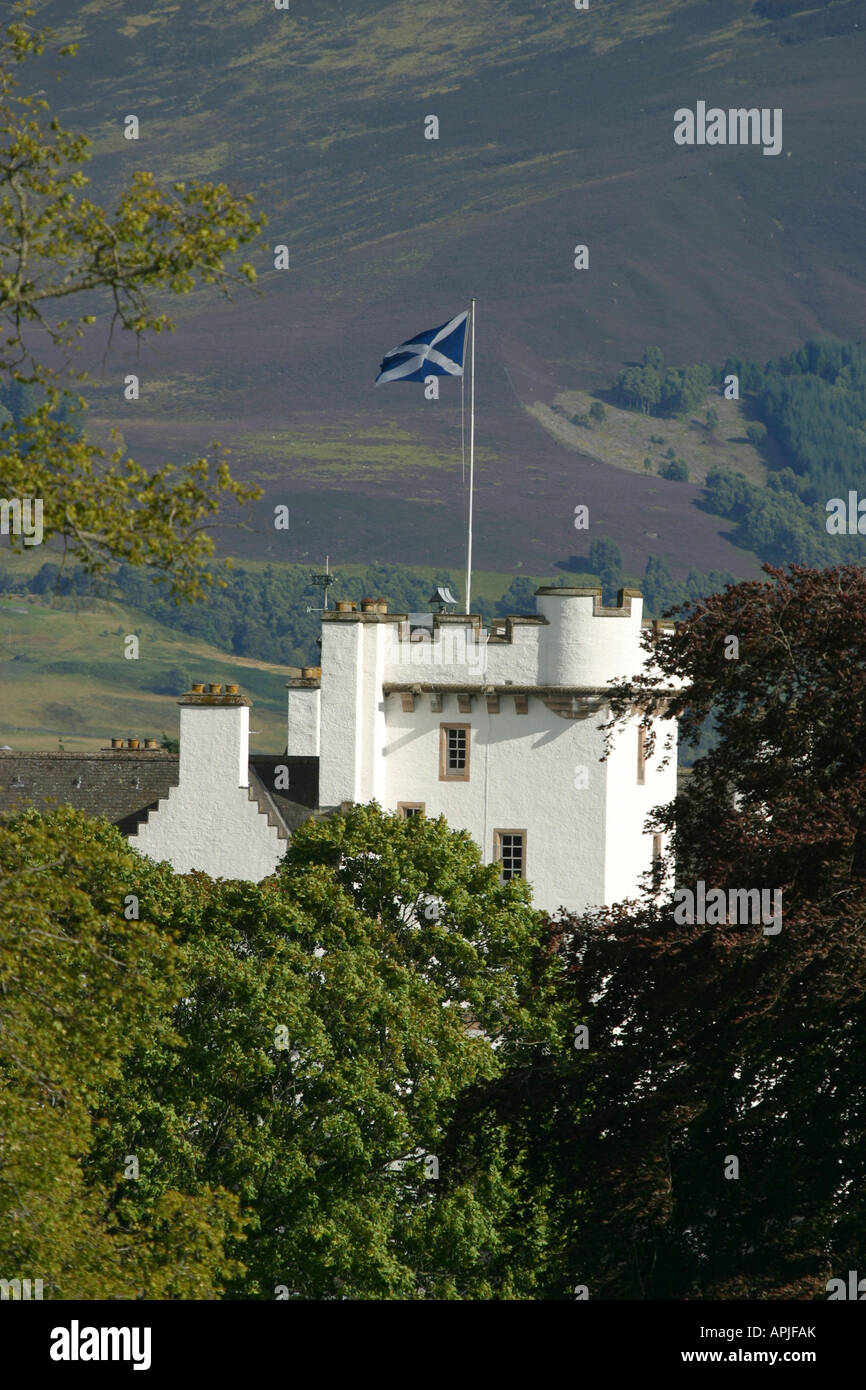 Blair Castle Perthshire Scotland Stock Photo - Alamy