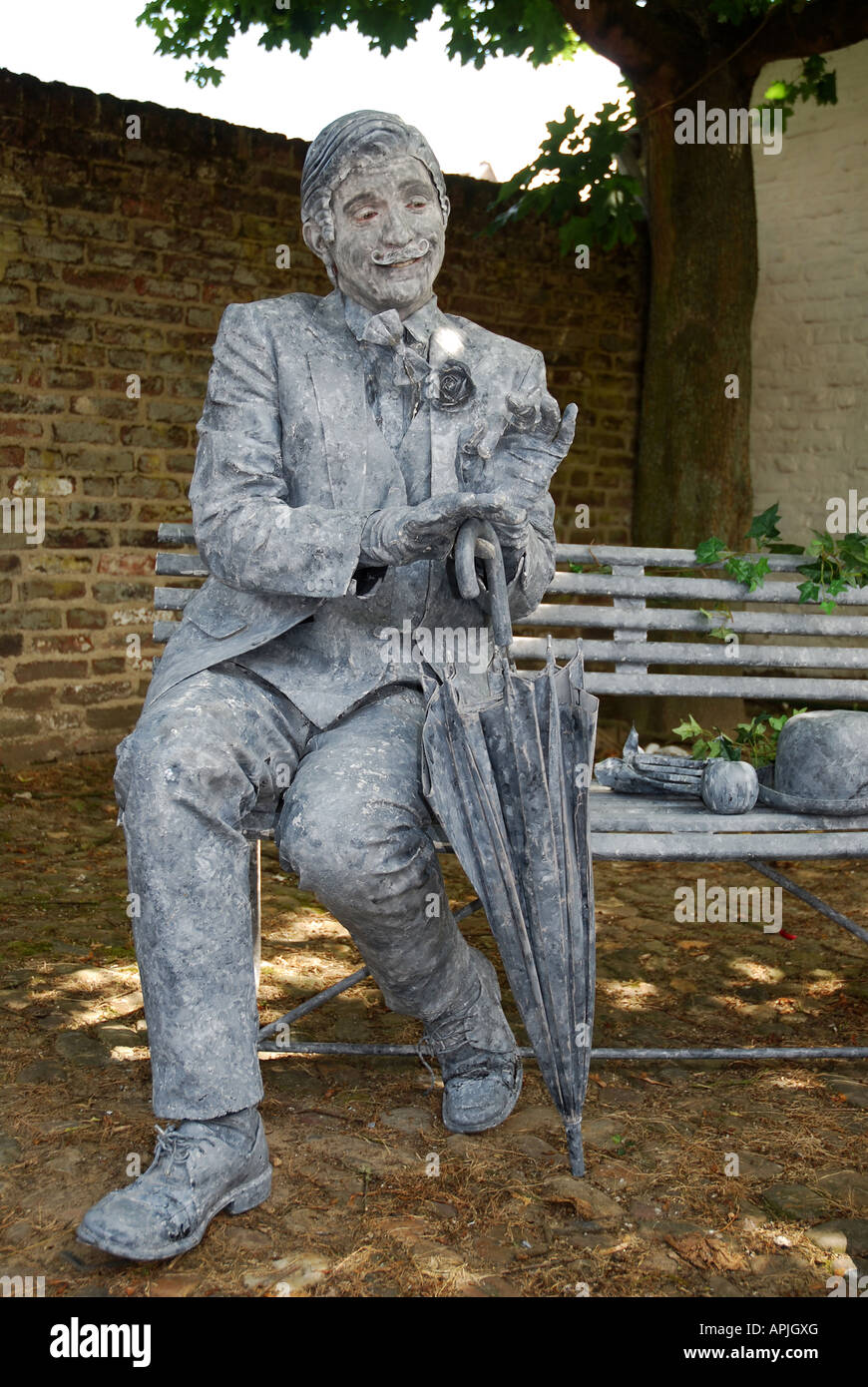 living statue competition Thorn Limburg Netherlands Stock Photo - Alamy
