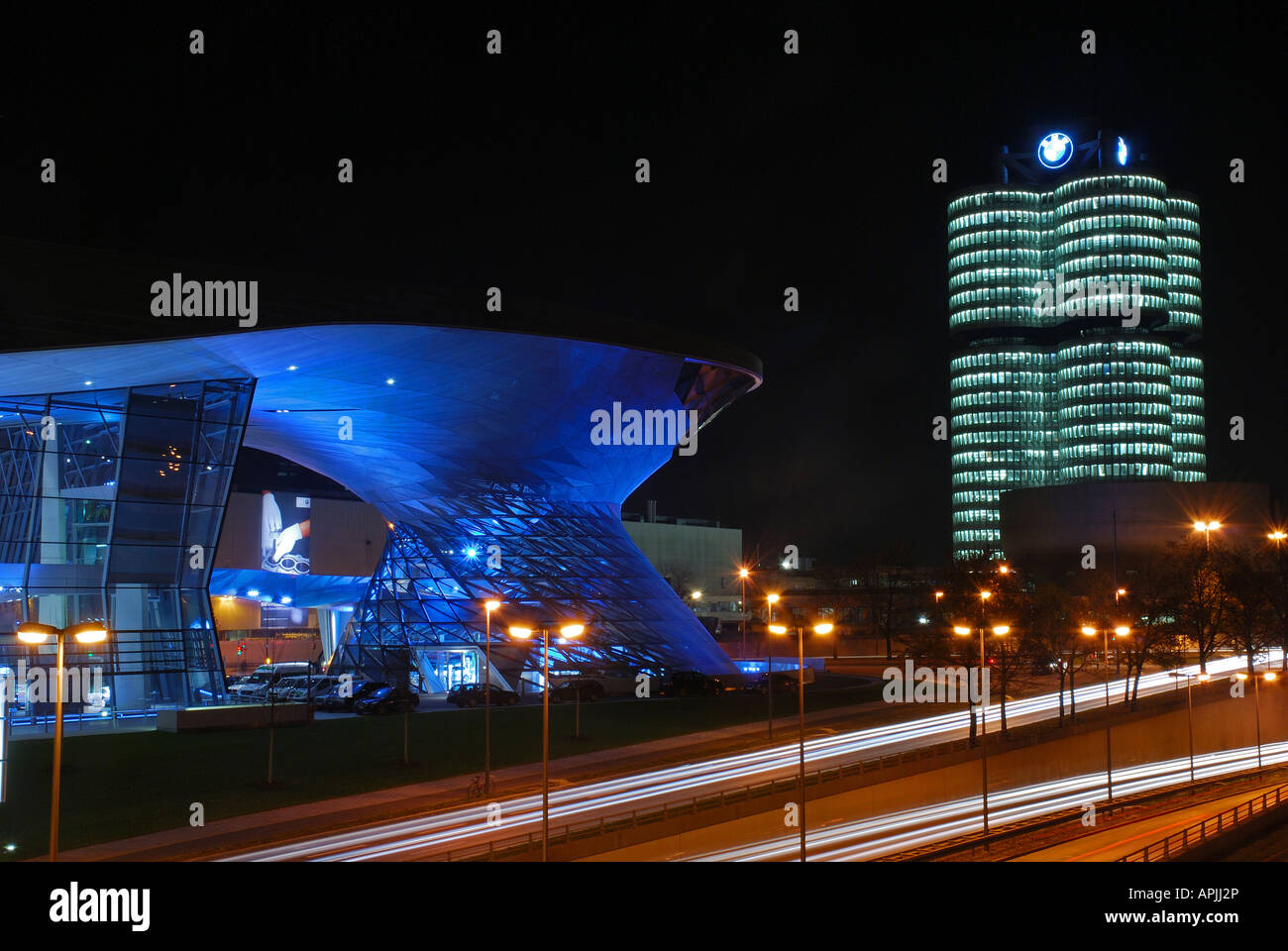 BMW Museum Munich, germany, D BAVARIA Headquaters of BMW at Munich ...