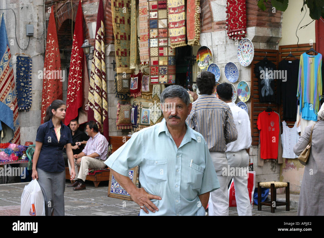 Shops in the vecinity of Topkapi palace.Istanbul.Turkey Stock Photo - Alamy