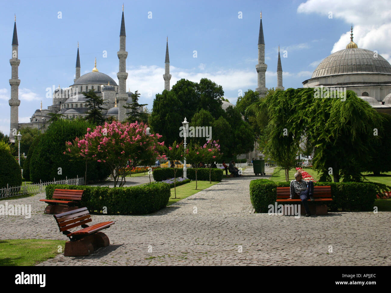 Blue Mosque or Sultanahmet Camii. Sultanahmet. Istanbul.Turkey Stock ...