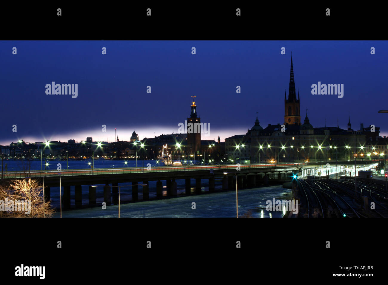 Stockholm evening hi-res stock photography and images - Alamy