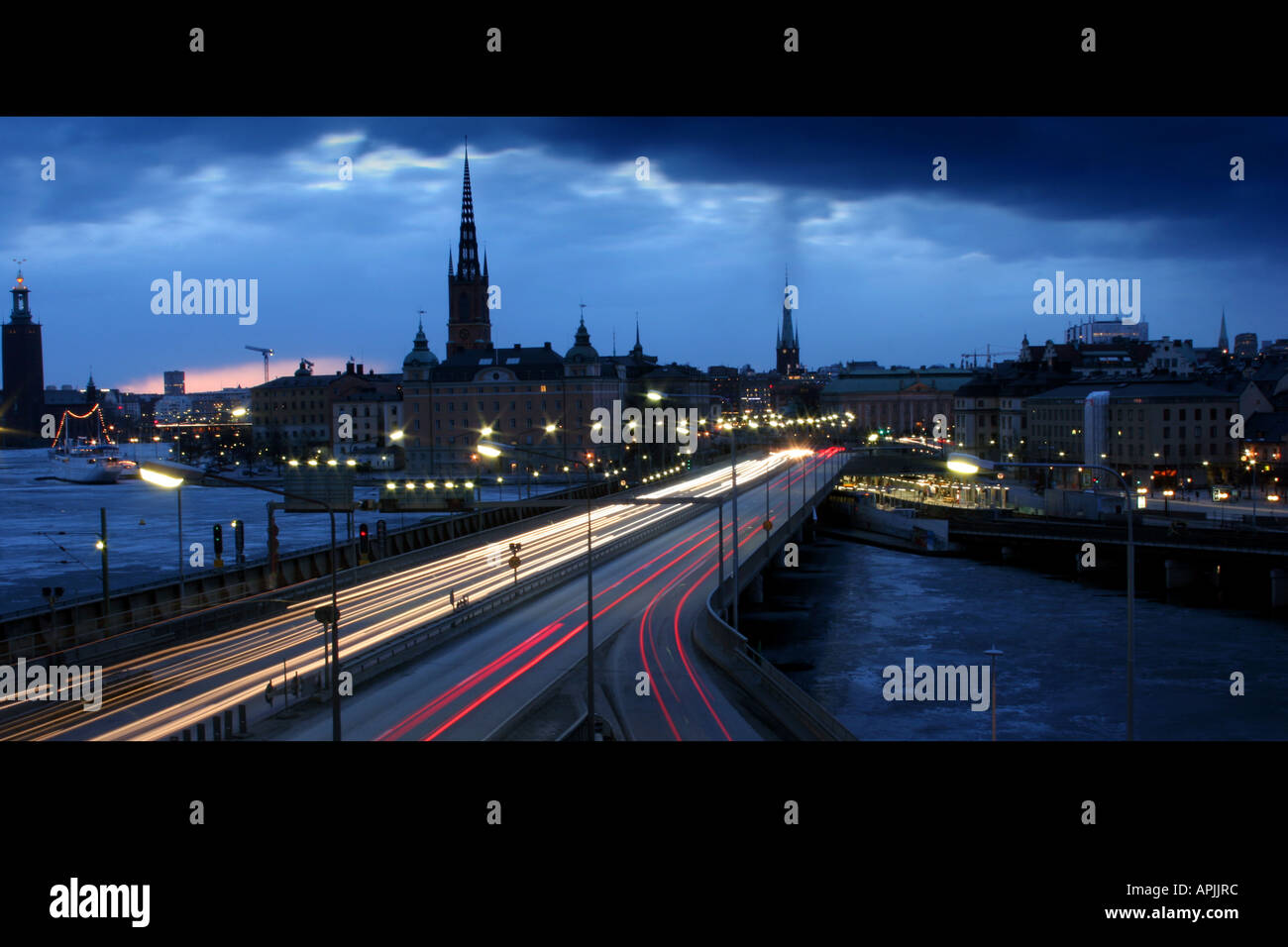 Stockholm evening hi-res stock photography and images - Alamy