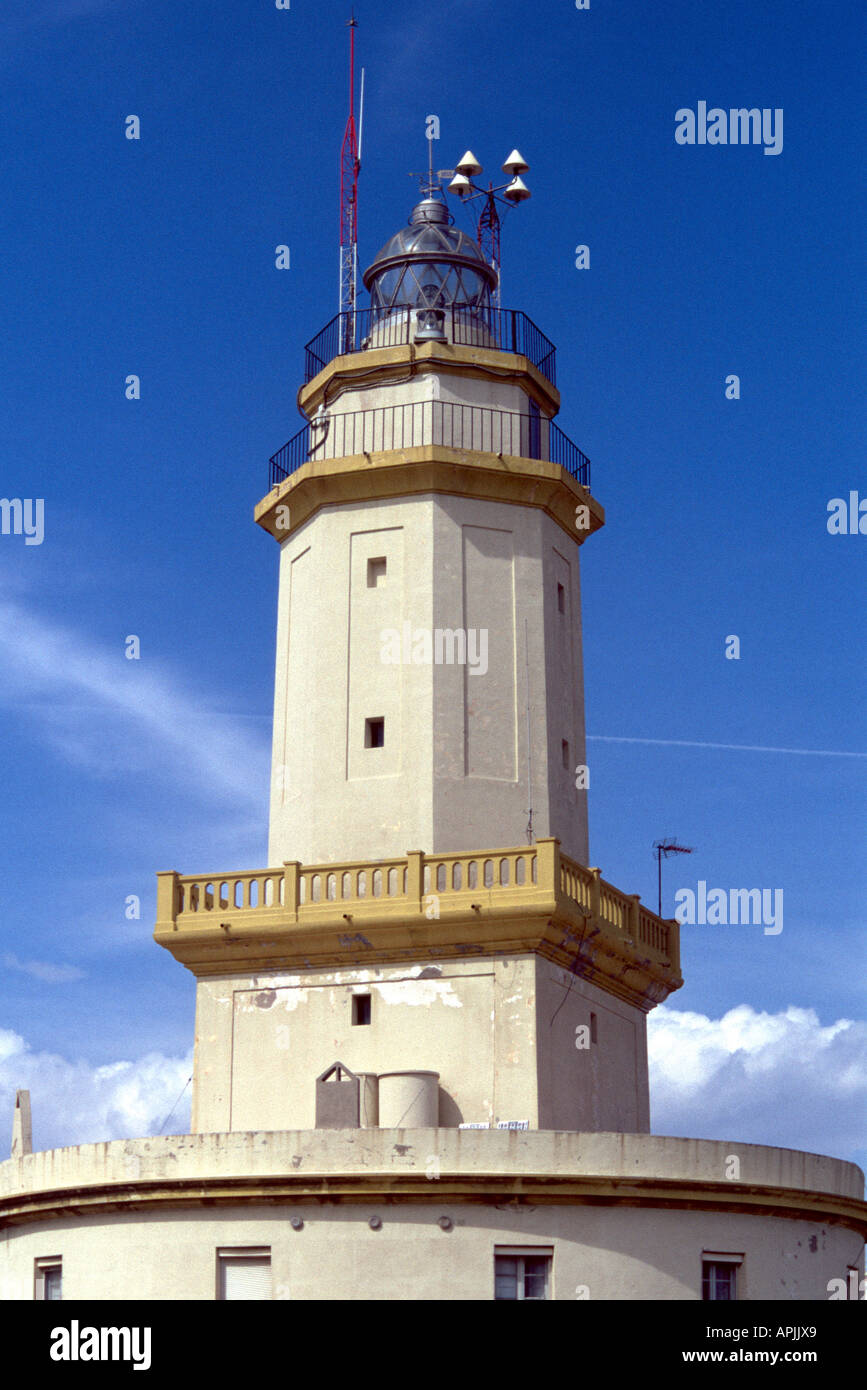 Barcelona lighthouse hi-res stock photography and images - Alamy