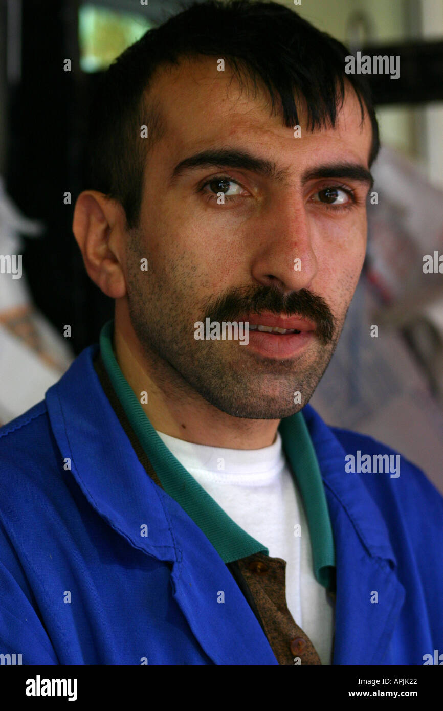 Turkish shop owner at the Bazaar.Istanbul.Turkey Stock Photo - Alamy